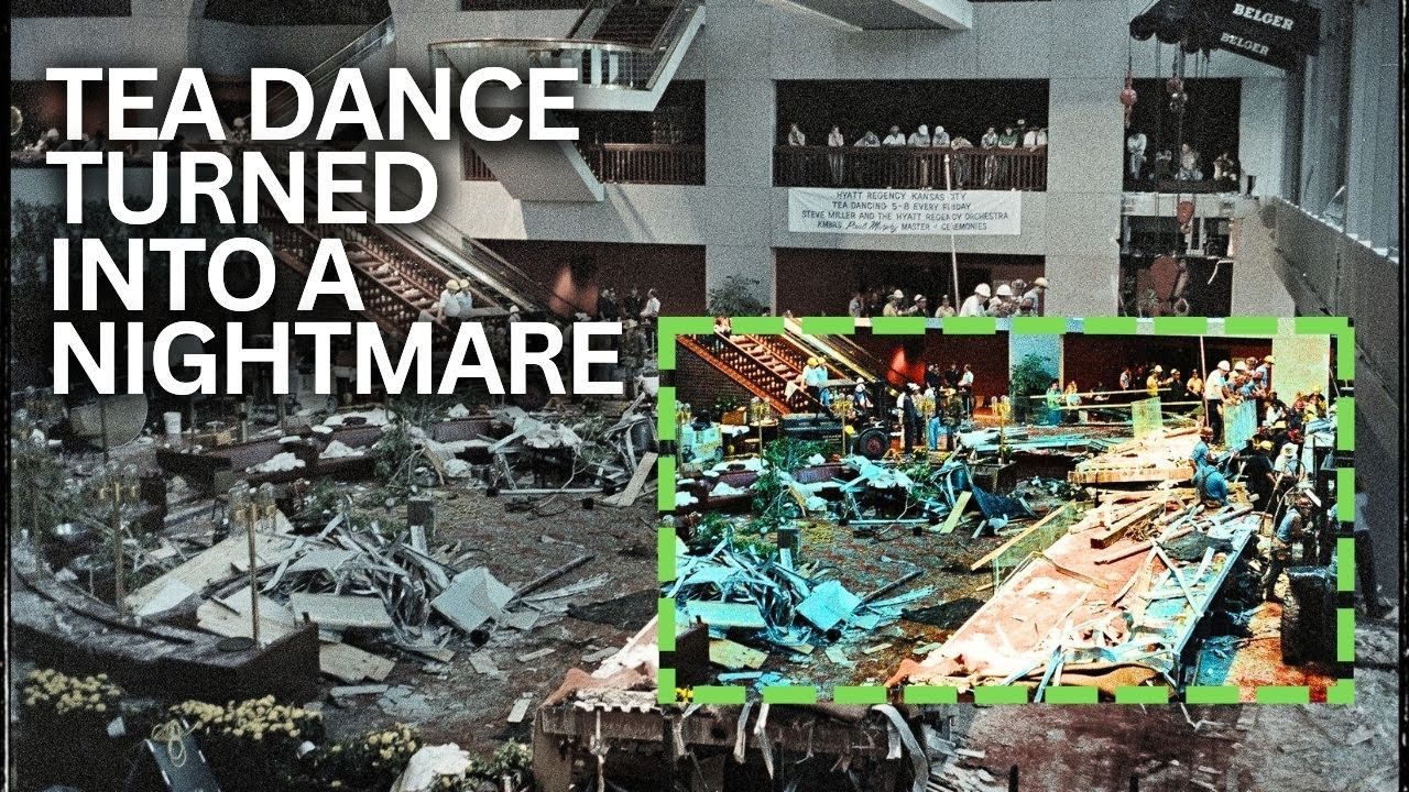 Hundreds Crushed To Death: The Hyatt Skywalk Disaster - YouTube