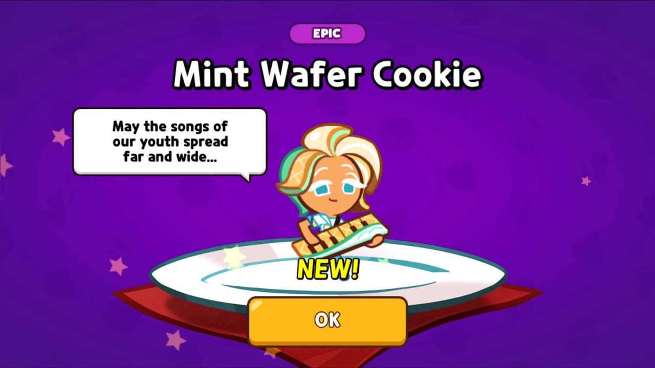 NEW Mint Wafer Cookie HARD MODE | Cookie Run Ovenbreak - YouTube