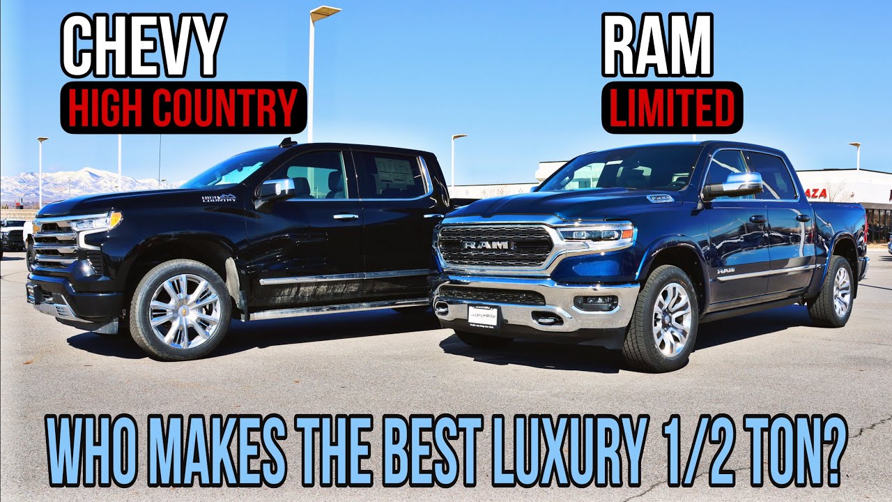 2023 Chevy Silverado High Country VS RAM 1500 Limited: Is Ram Still ...