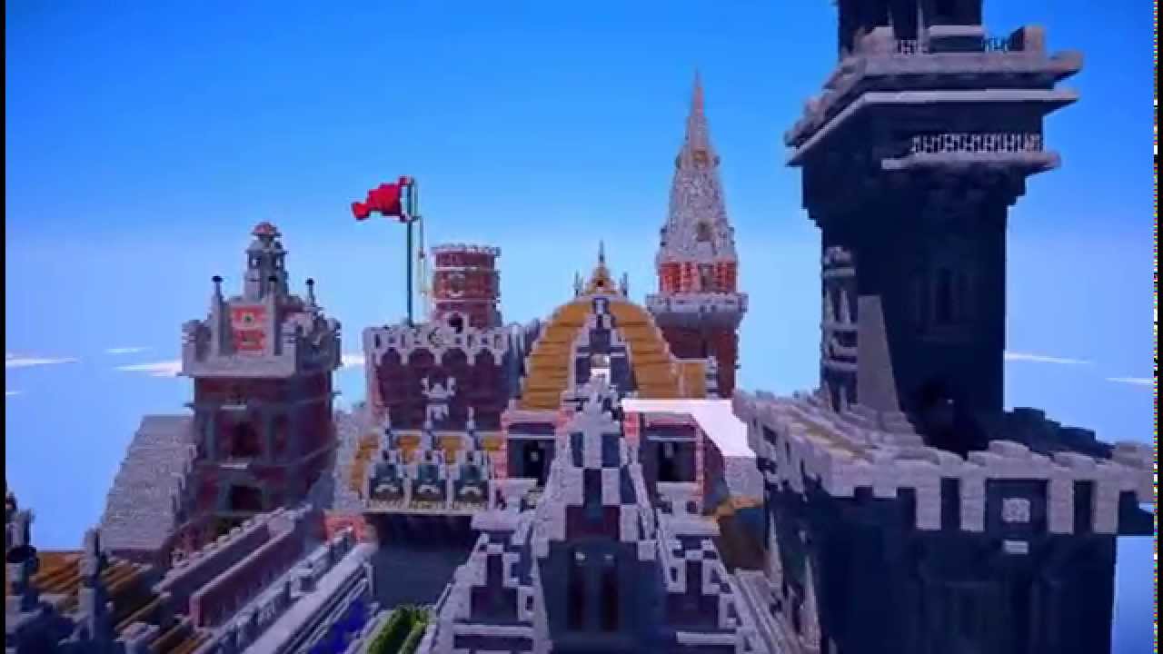 Beauty of Minecraft Shaders Pack.Menock Castle.Minecraft 1.5.2 - YouTube