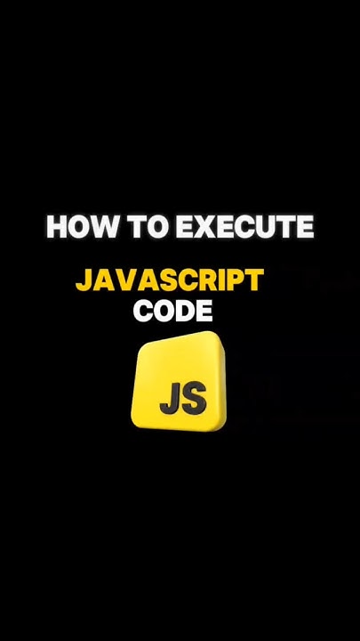 Execute JavaScript Code: A Step-by-Step Tutorial #webdevlopment #programming #javascript #coding ...