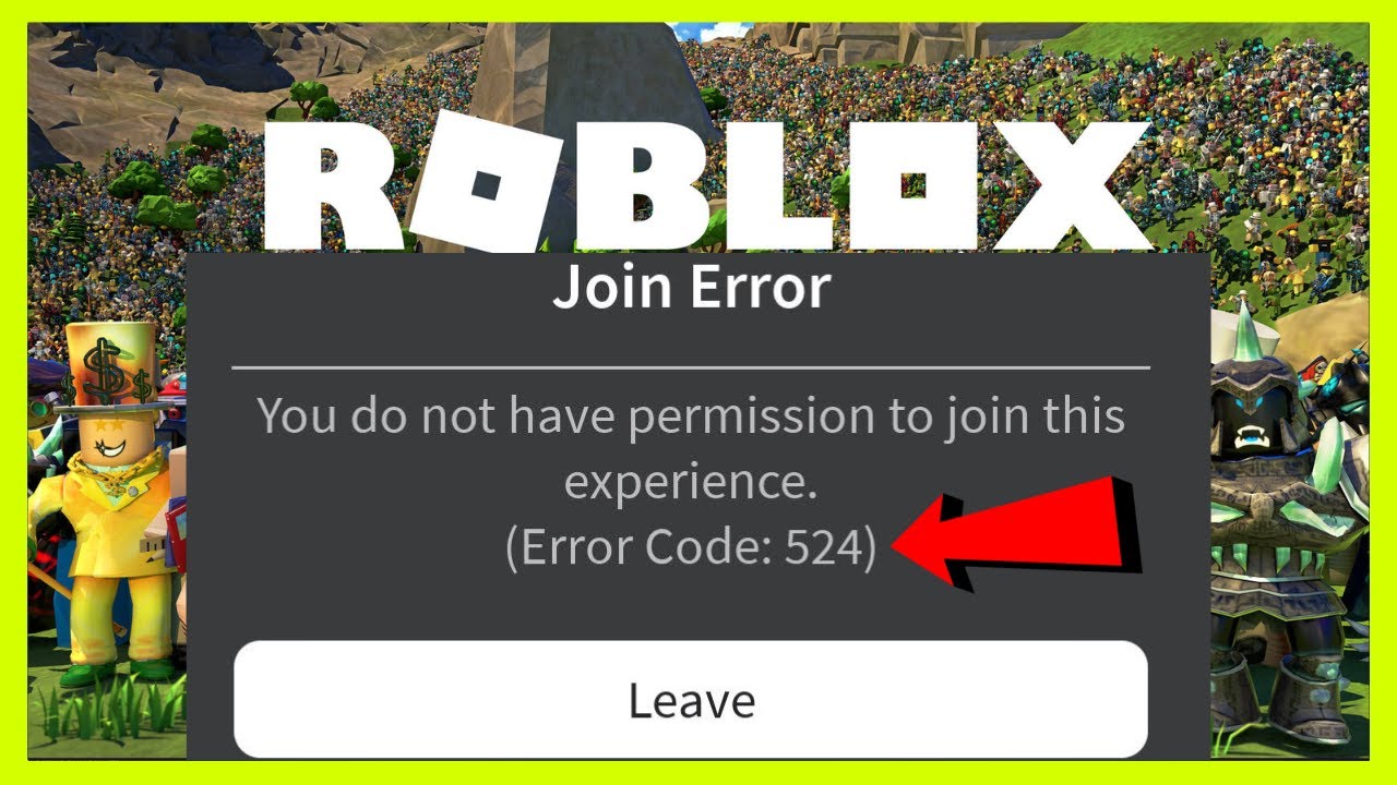 How to FIX You Don't Have Permission to Join This Experience Roblox ...