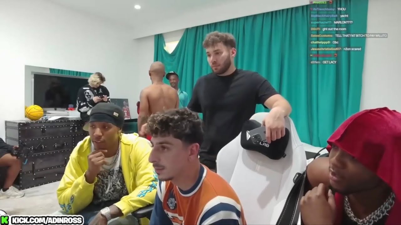 FaZe Rug Regroups With FaZe and Adin Ross After Antonio Brown Incident ...