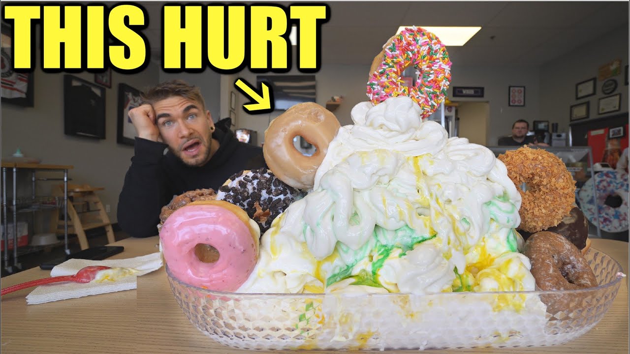 This 20LB FOOD CHALLENGE HAS NEVER BEEN BEATEN | 2+ GALLON ICE CREAM ...