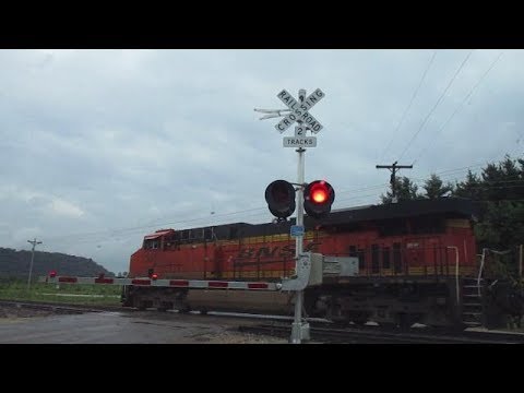 BNSF 7307 West NSINTW (8-4-2018) - YouTube