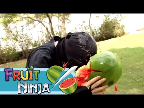 Fruit Ninja (In Real Life!) iPhone Trailer