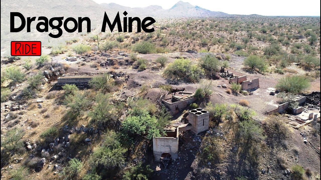 Dragon Mine Ride | Abandoned Gold & Vanadium Mine near Wickenburg - YouTube
