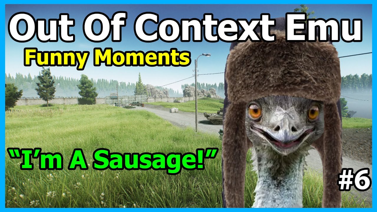 Out Of Context Emu | Funny Moments #6 - YouTube