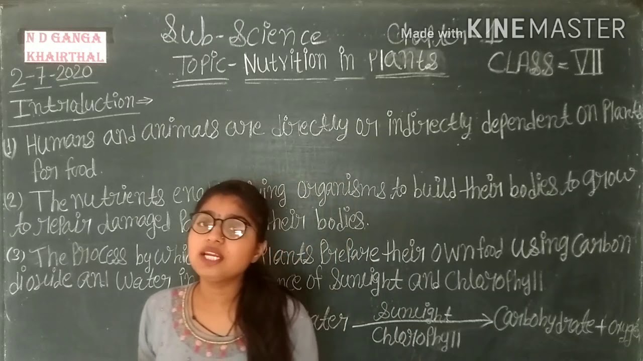Class 7th Science Chapter 1 Topic Nutrition In Plants YouTube class-7th-science-chapter-1-topic-nutrition-in-plants-youtube