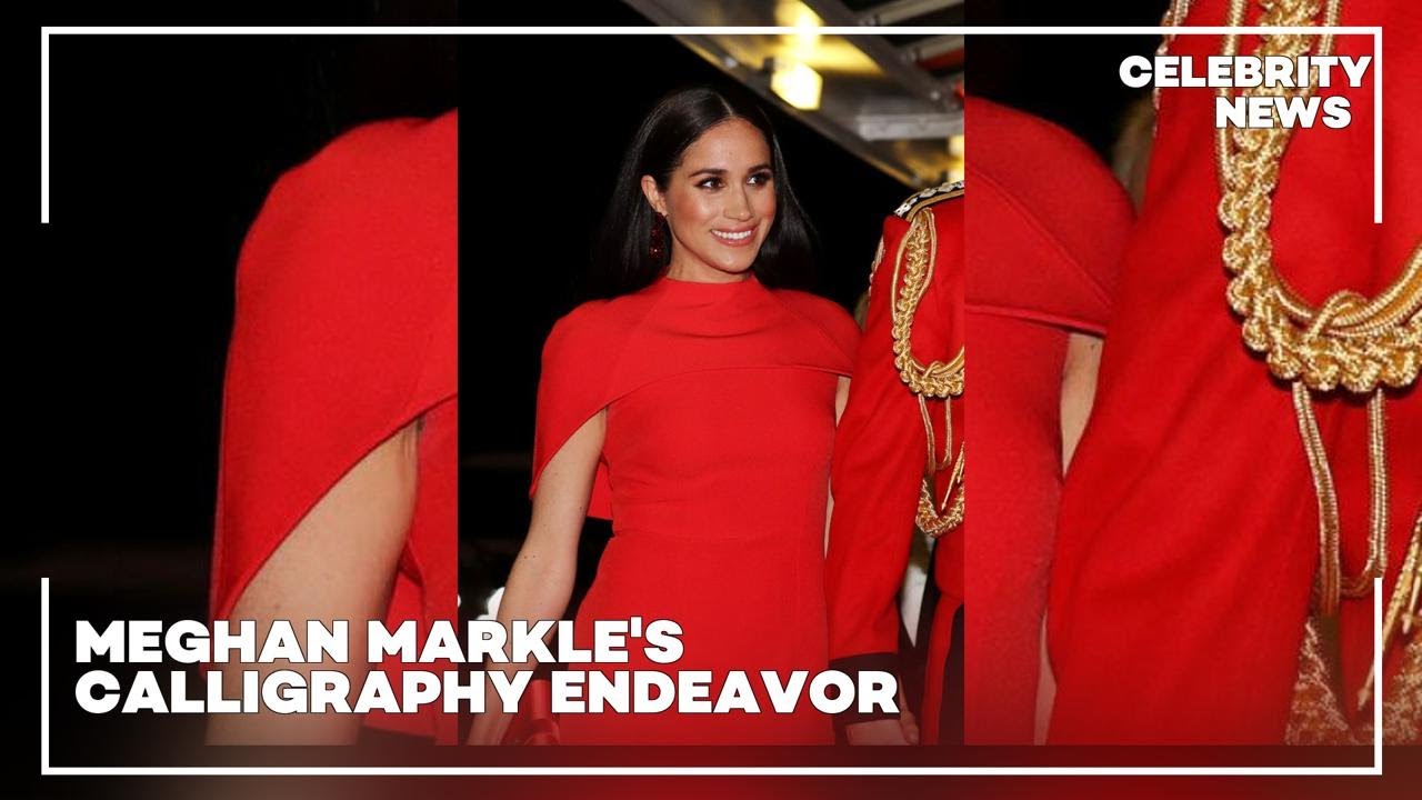 Meghan Markle Did Calligraphy for American Riviera Orchard Logo ...