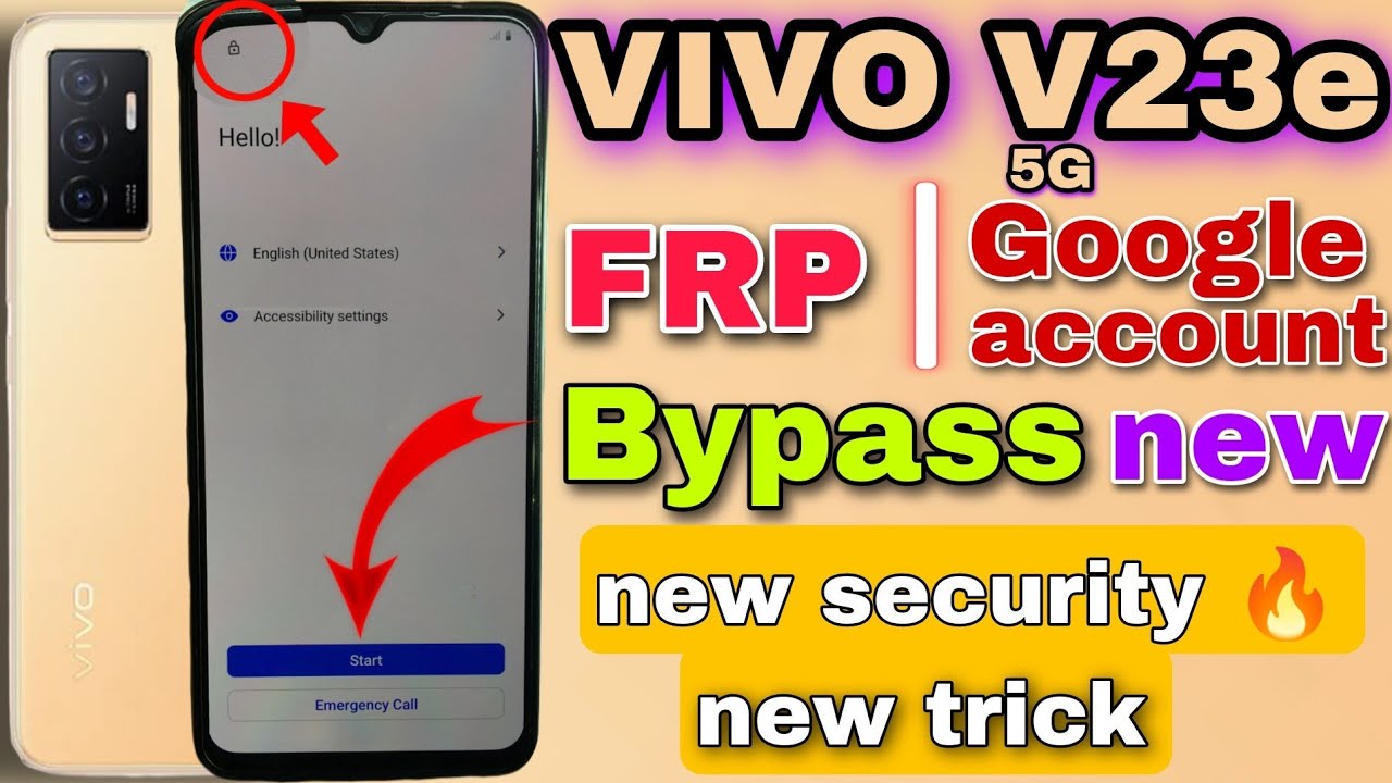 Vivo V23e 5G (V2126) Android 14 Frp Bypass | New Trick 2025 | No Pc ...
