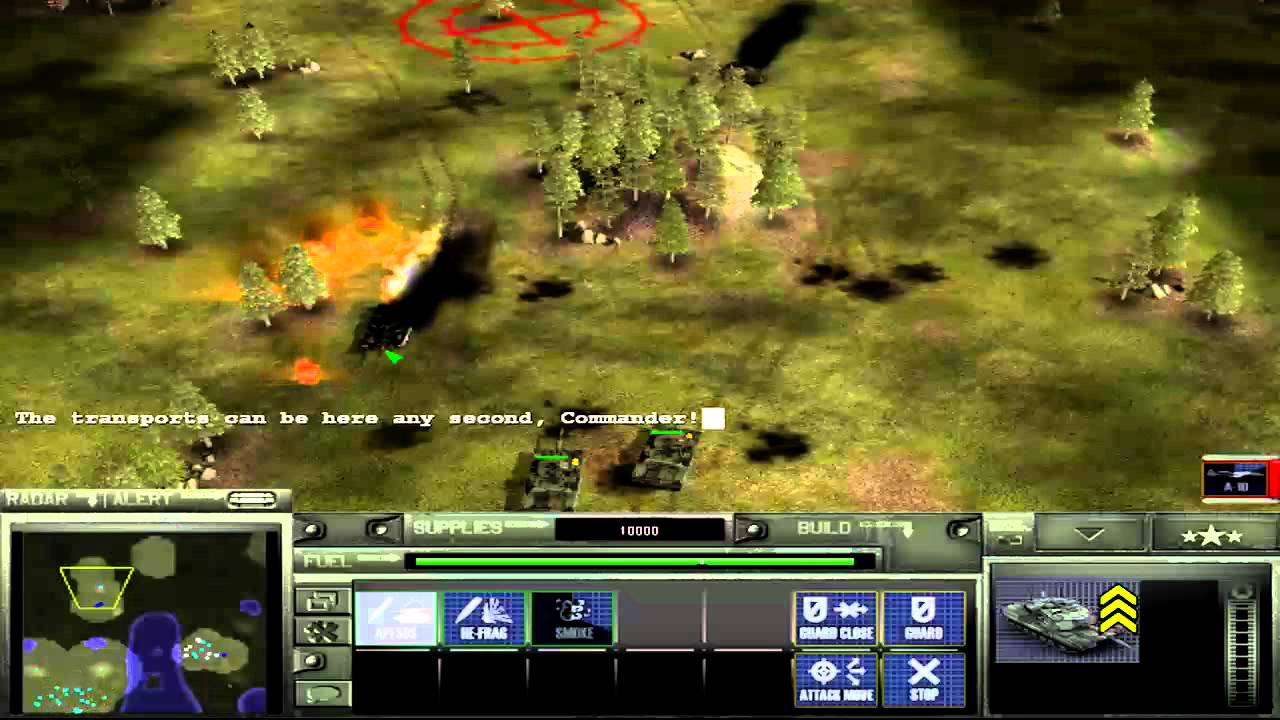 C&C Generals Cold War Crisis Operations - USA 1 - Distant Thunder 2/2 ...