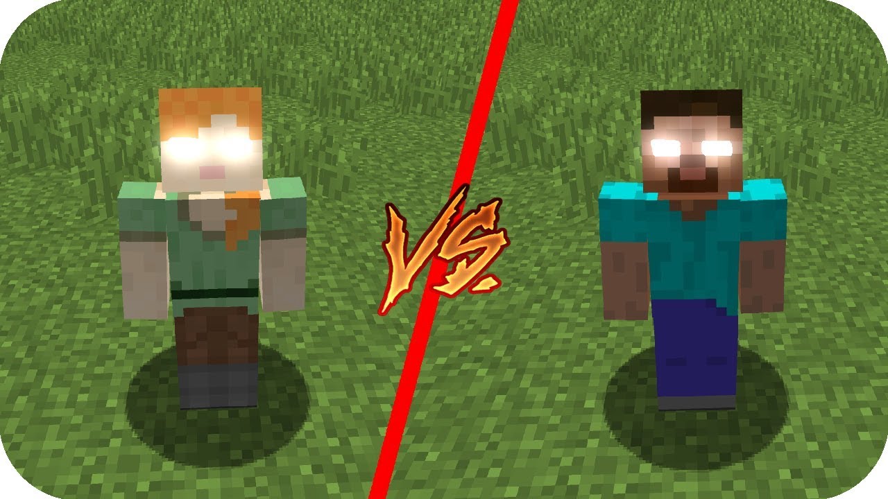 Casa Alexbrine VS Casa Herobrine - Minecraft - YouTube