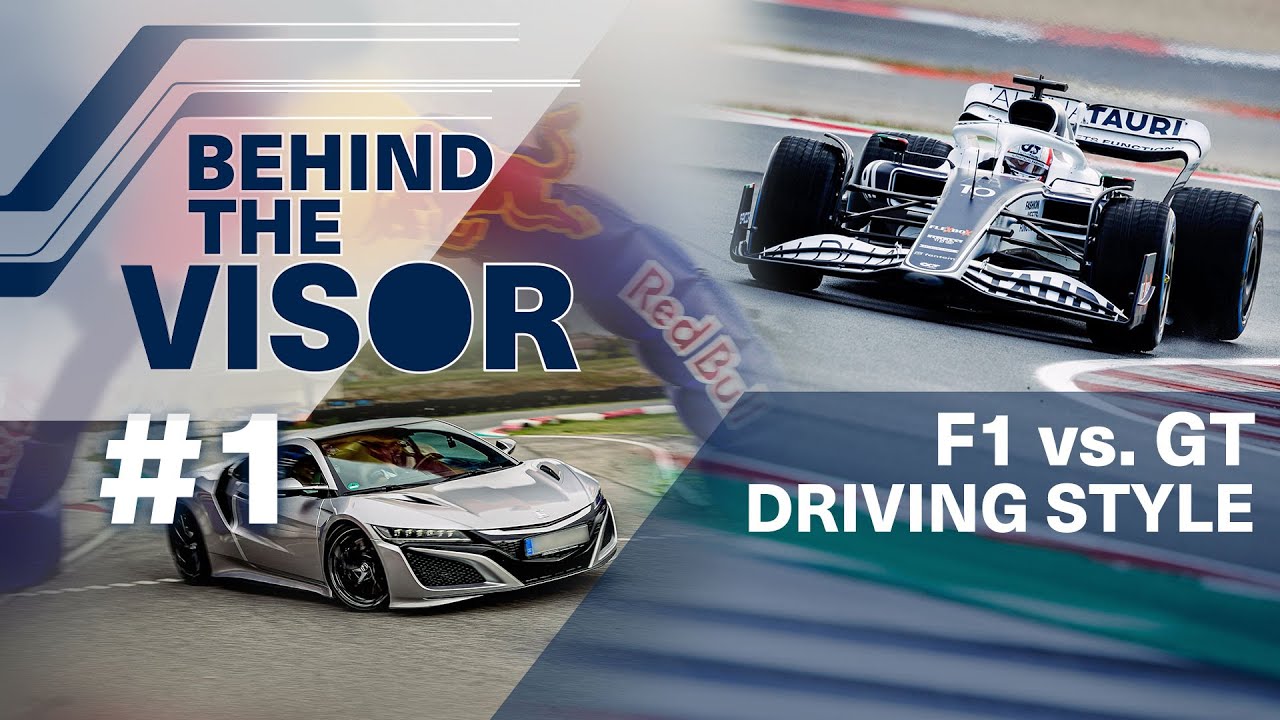 BEHIND THE VISOR S2 | E1 - Driving Style: F1 vs GT - YouTube