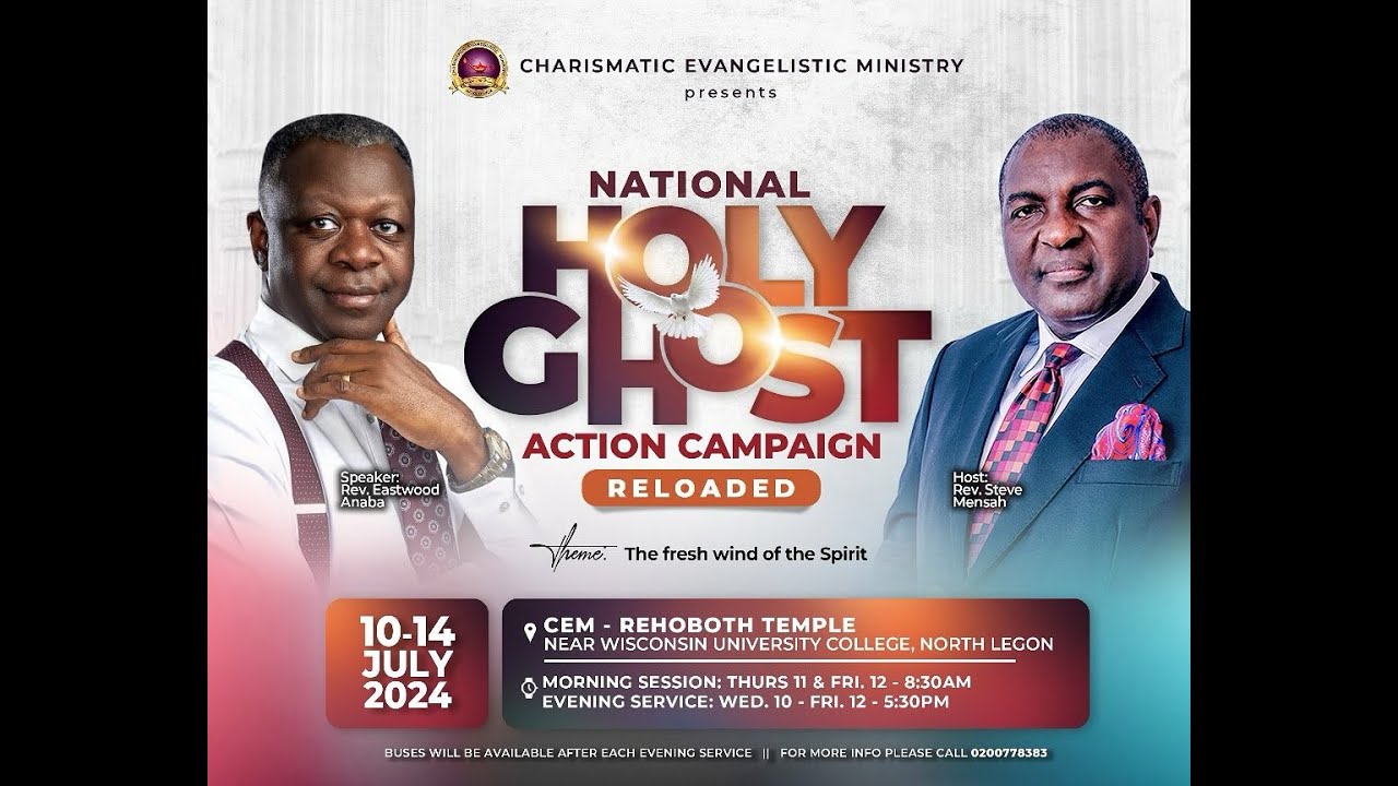 NATIONAL HOLY GHOST ACTION CAMPAIGN RELOADED || DAY 2 MORNING SESSION ...