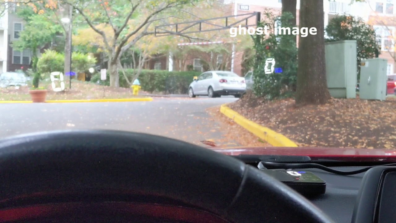 Optics that eliminate ghost image for windshield HUD - YouTube