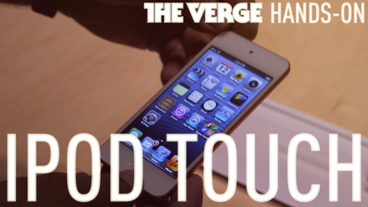 Apple iPod touch hands-on demo - YouTube