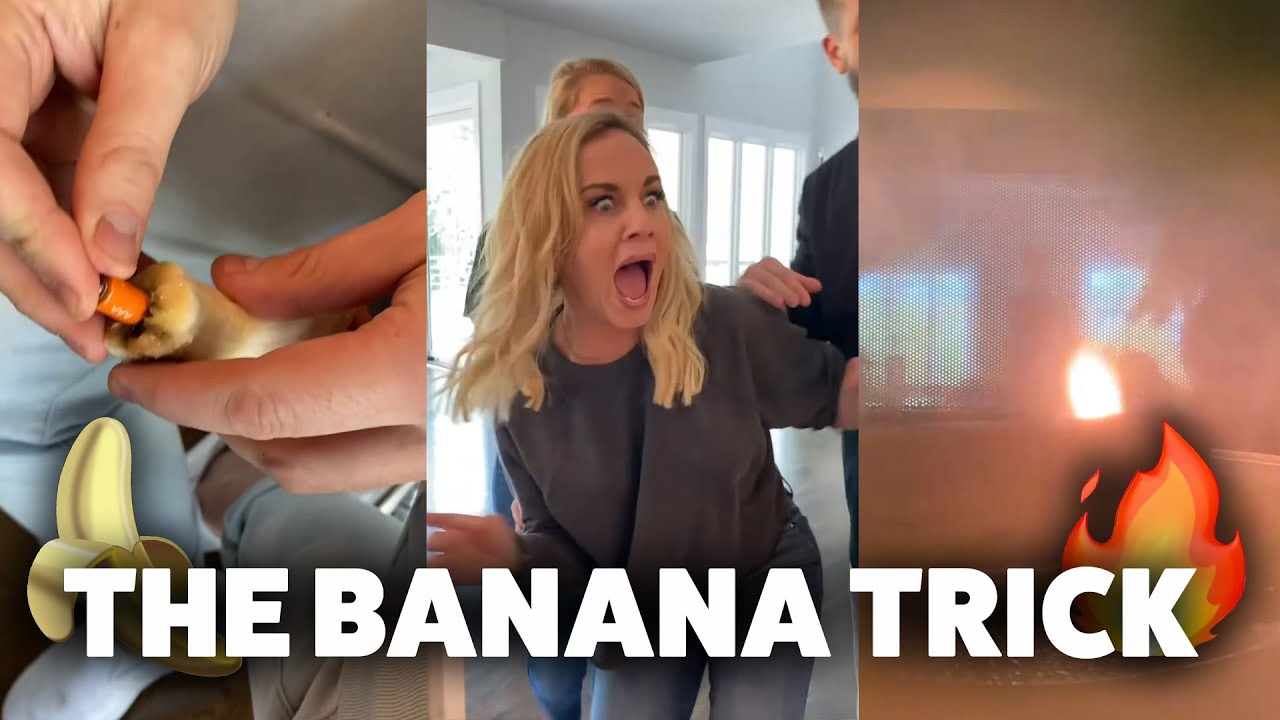 Exploding Banana Microwave **PRANK** | The Adley Show - YouTube