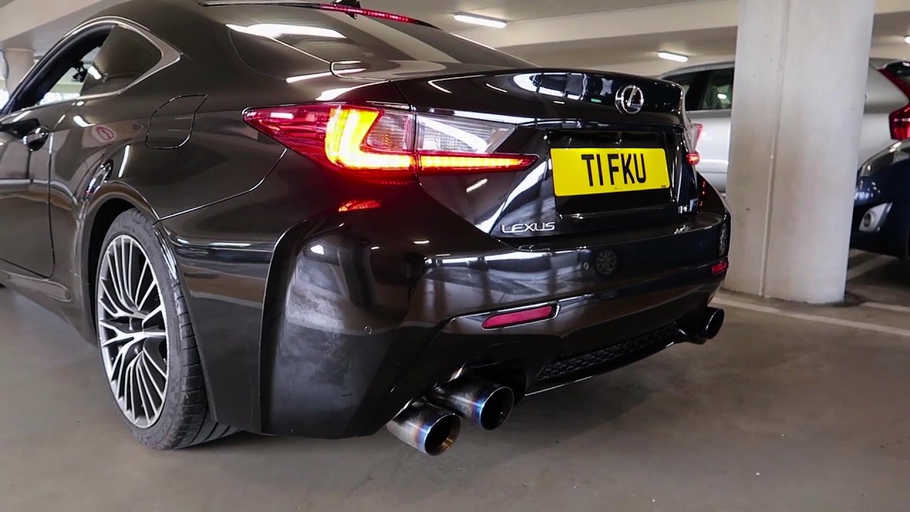 Lexus RCF w/ Armytrix Header-Back Valvetronic Exhaust - Revs ...
