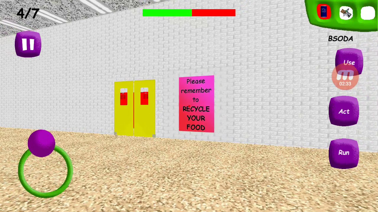 Baldi's Basics - SWEEPING TIME REKT ME - YouTube