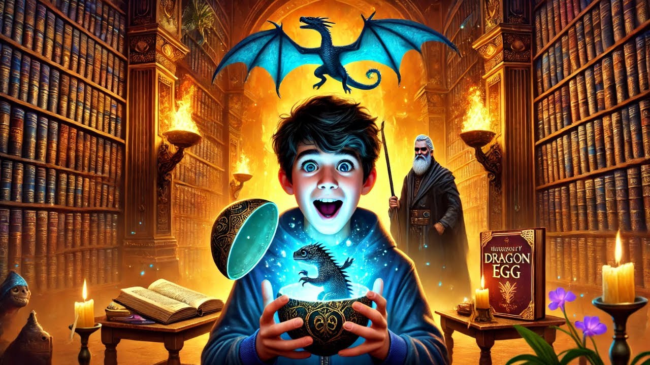 The Wizard Who Found a Dragon’s Egg | A Fantasy Story of Magic - YouTube