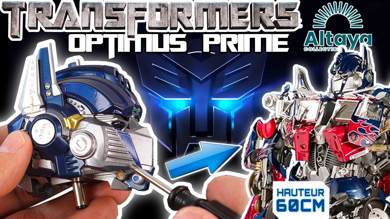 J'assemble OPTIMUS PRIME de ALTAYA Un TRANSFORMERS de 60cm de haut en ...