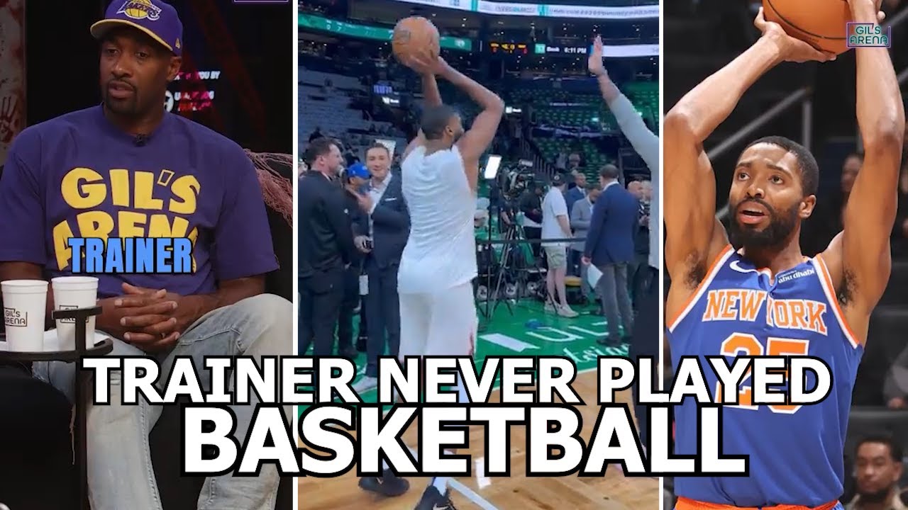 Gilbert Arenas EXPOSES Mikal Bridges Trainers for Horrible Jump Shot ...