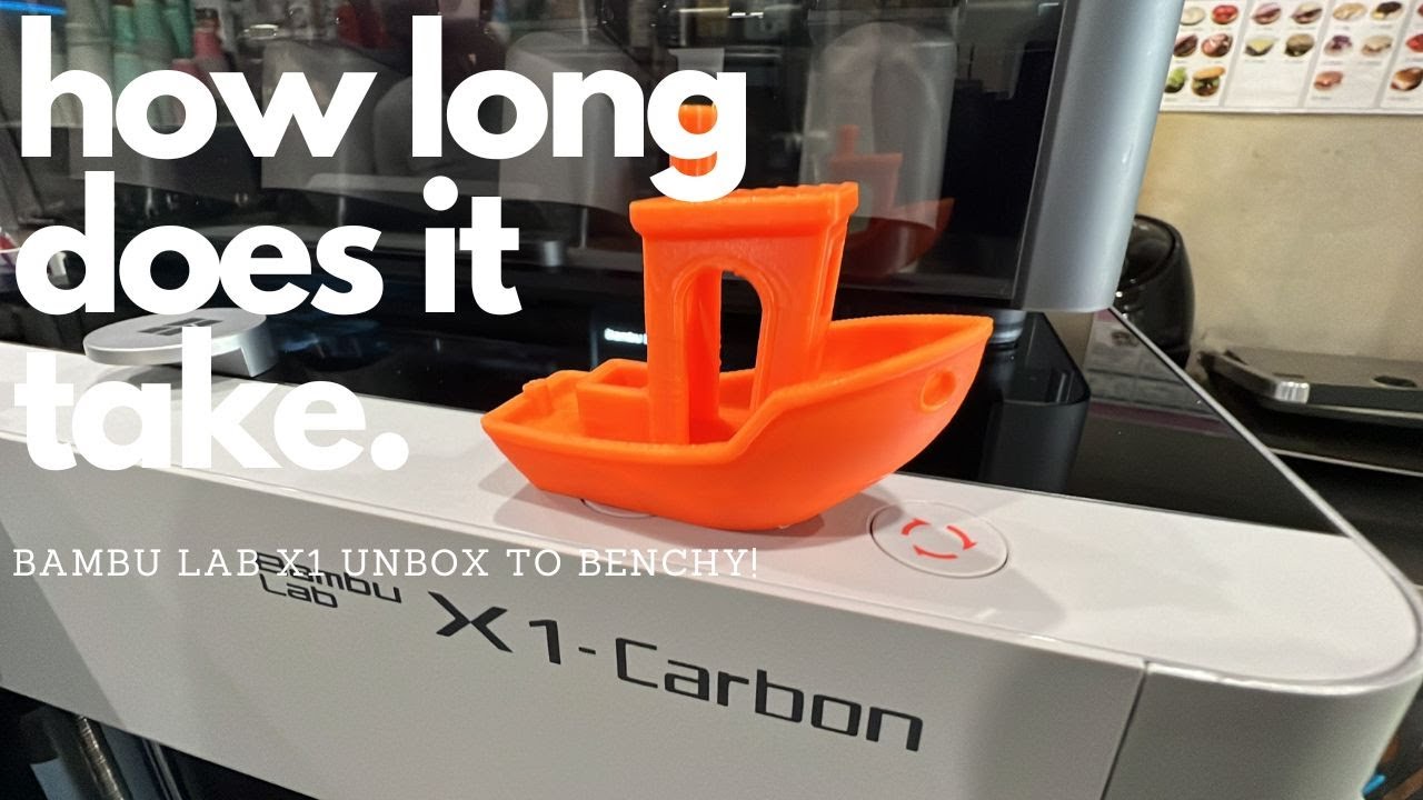 Unbox to Benchy Bambu Lab X1 Carbon - YouTube