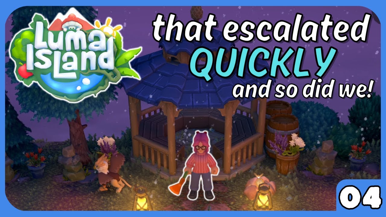 The difficulty really escalated with the mountain... 🫣 - Luma Island 04 ...