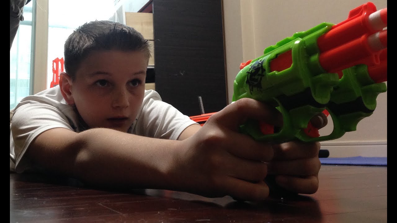 Nerf War: Zombie Apocalypse! #1 - YouTube