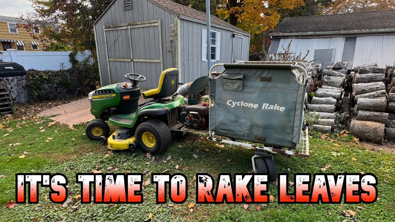 Cyclone Rake, The Best Leaf Collection System. - YouTube