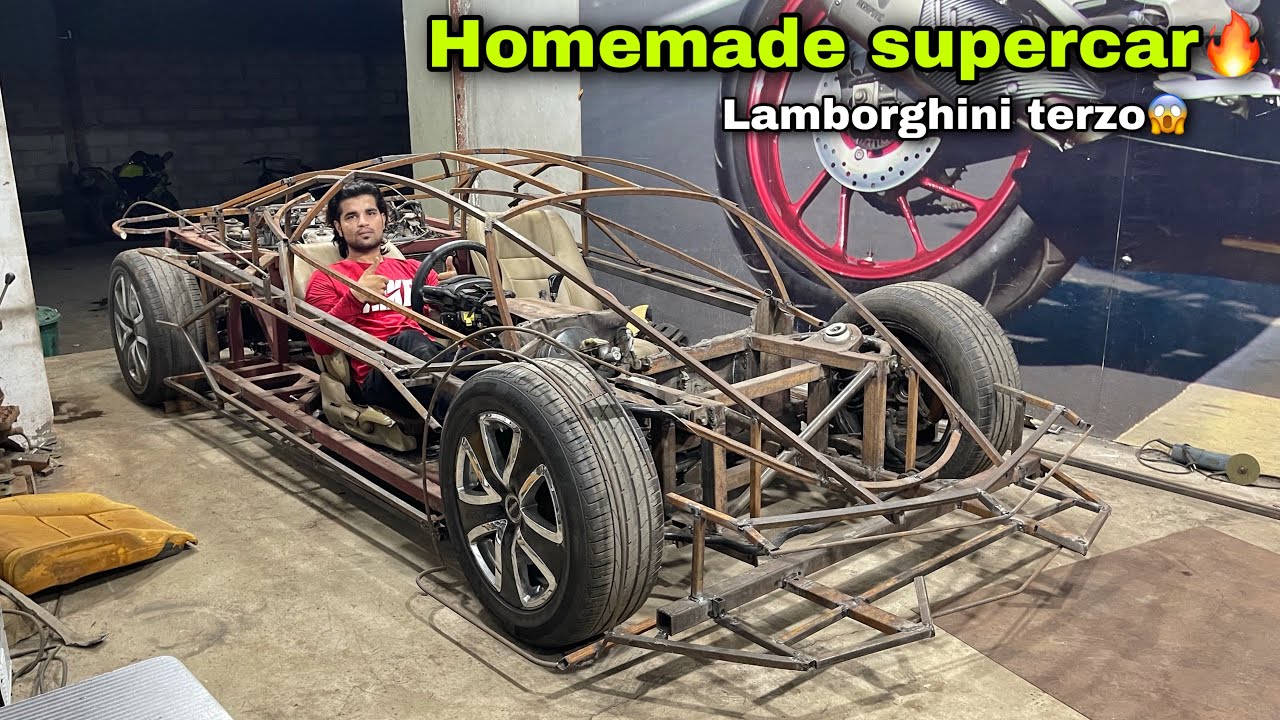 Homemade Lamborghini terzo work in process🔥 - YouTube