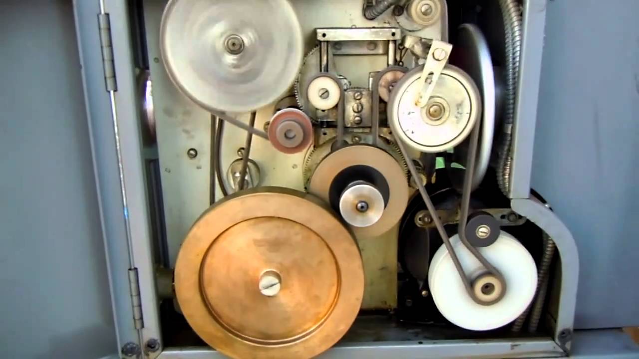 Devry Model XD 35MM Movie Projector - YouTube