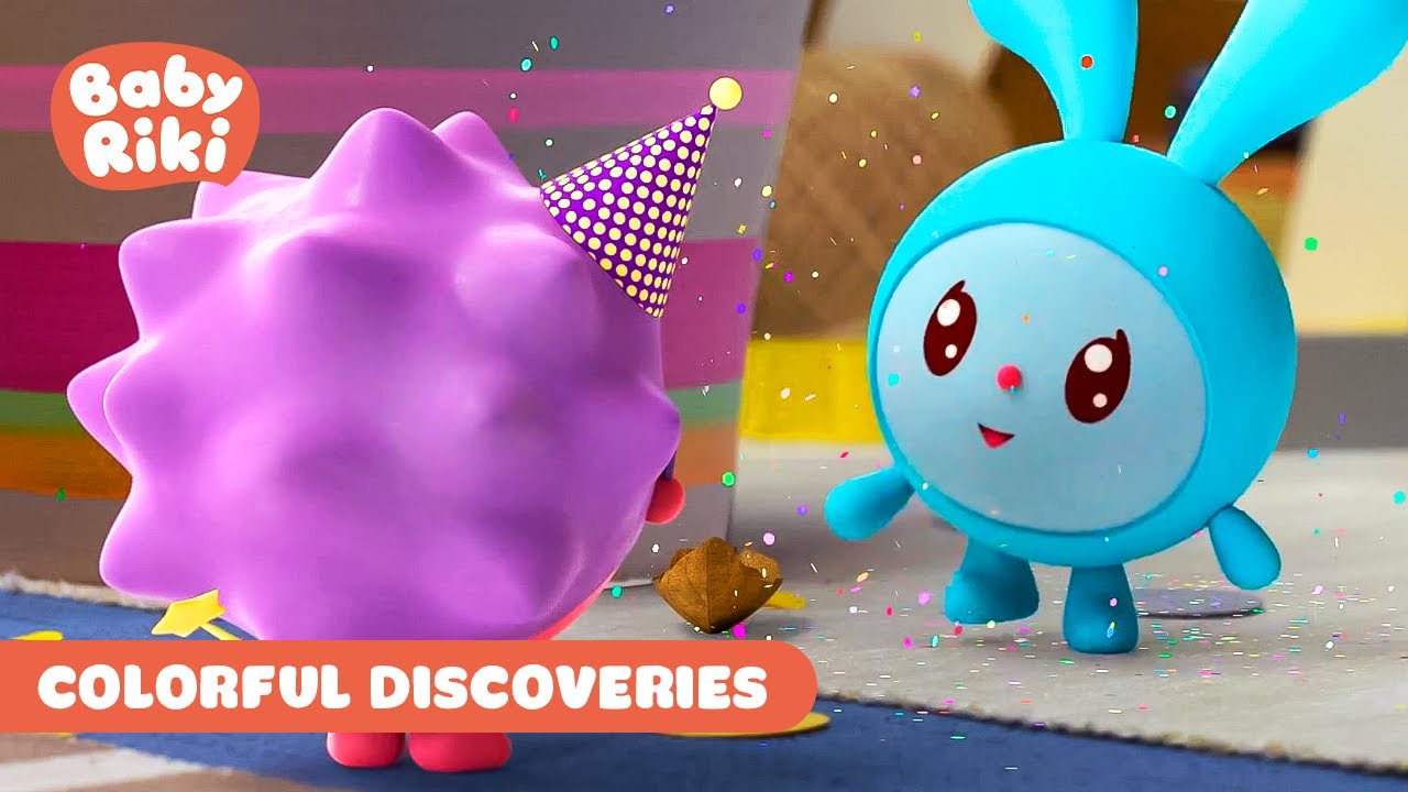 BabyRiki | Colorful Discoveries 🎨 Best episodes collection | Cartoons ...
