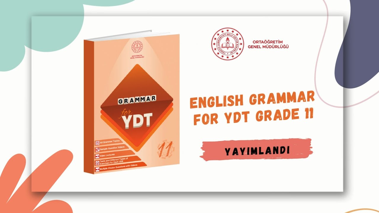 English Grammar For YDT 11 Yayımlandı ! - YouTube