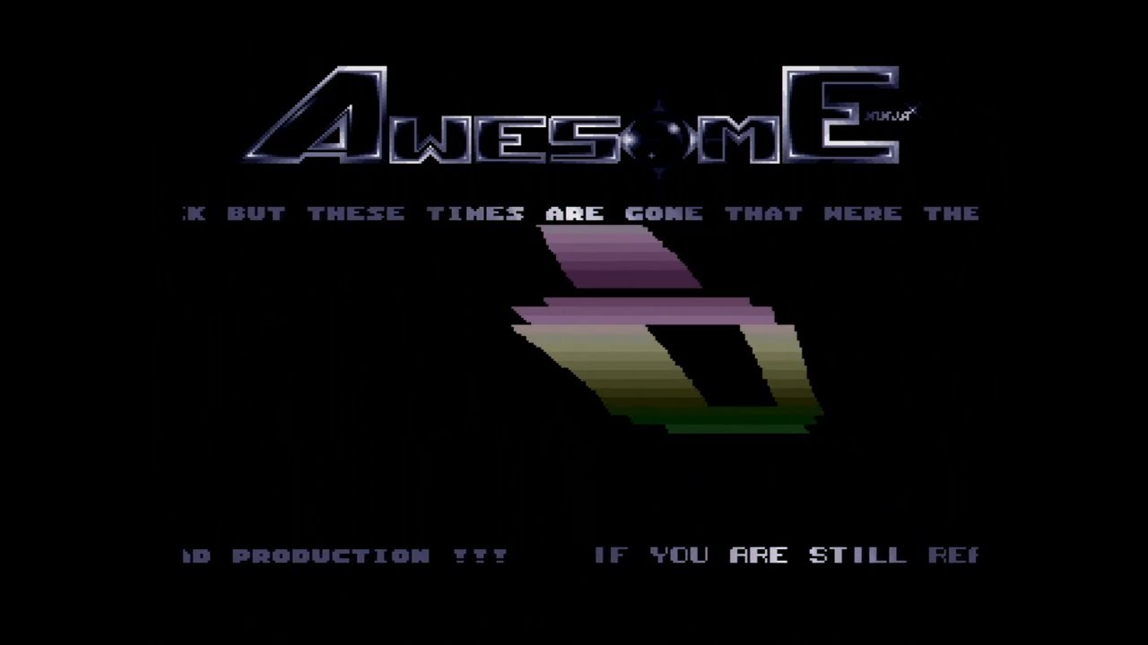 Commodore Amiga demo: Awesome - Lemo (1991) - YouTube