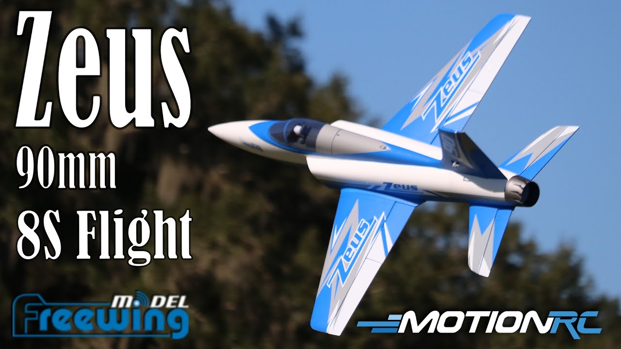 Freewing Zeus 90mm 8S EDF Sport Jet | Motion RC - YouTube