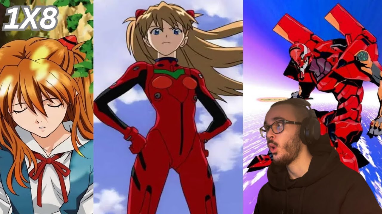 ASUKA ARRIVES!! - EVANGELION EPISODE 8 REACTION - YouTube
