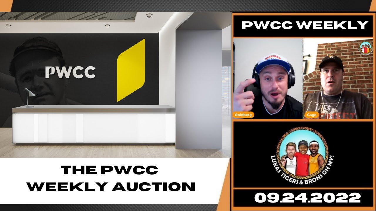 The PWCC Weekly Auction Show - #810 - YouTube