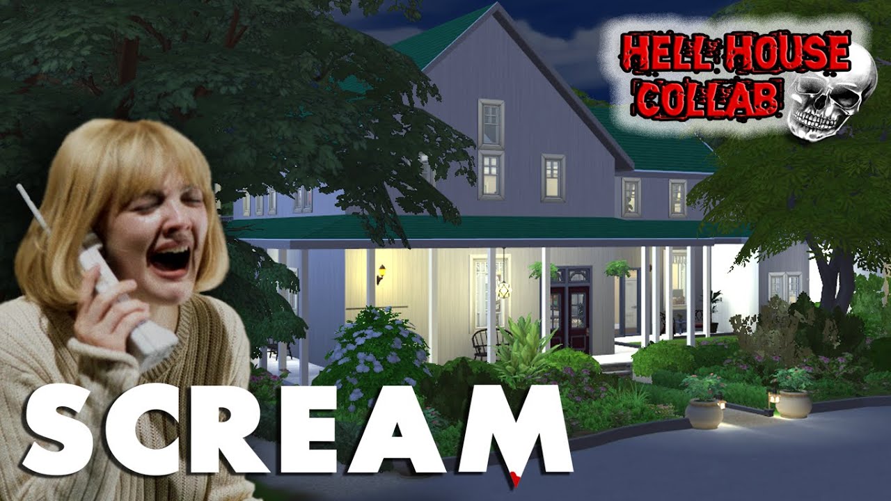CASEY BECKER'S HOUSE FROM "SCREAM" (1996) | The Sims 4 Hell House ...