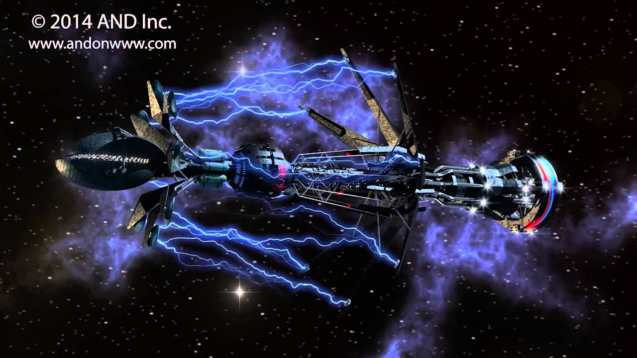 Warp Drive Spaceship - YouTube