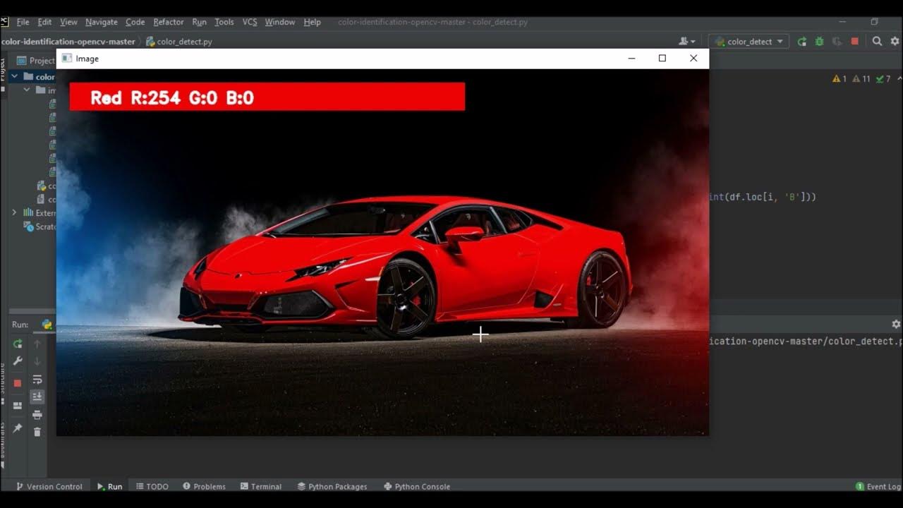Color Identification in Images using Python | The Spark Foundation ...