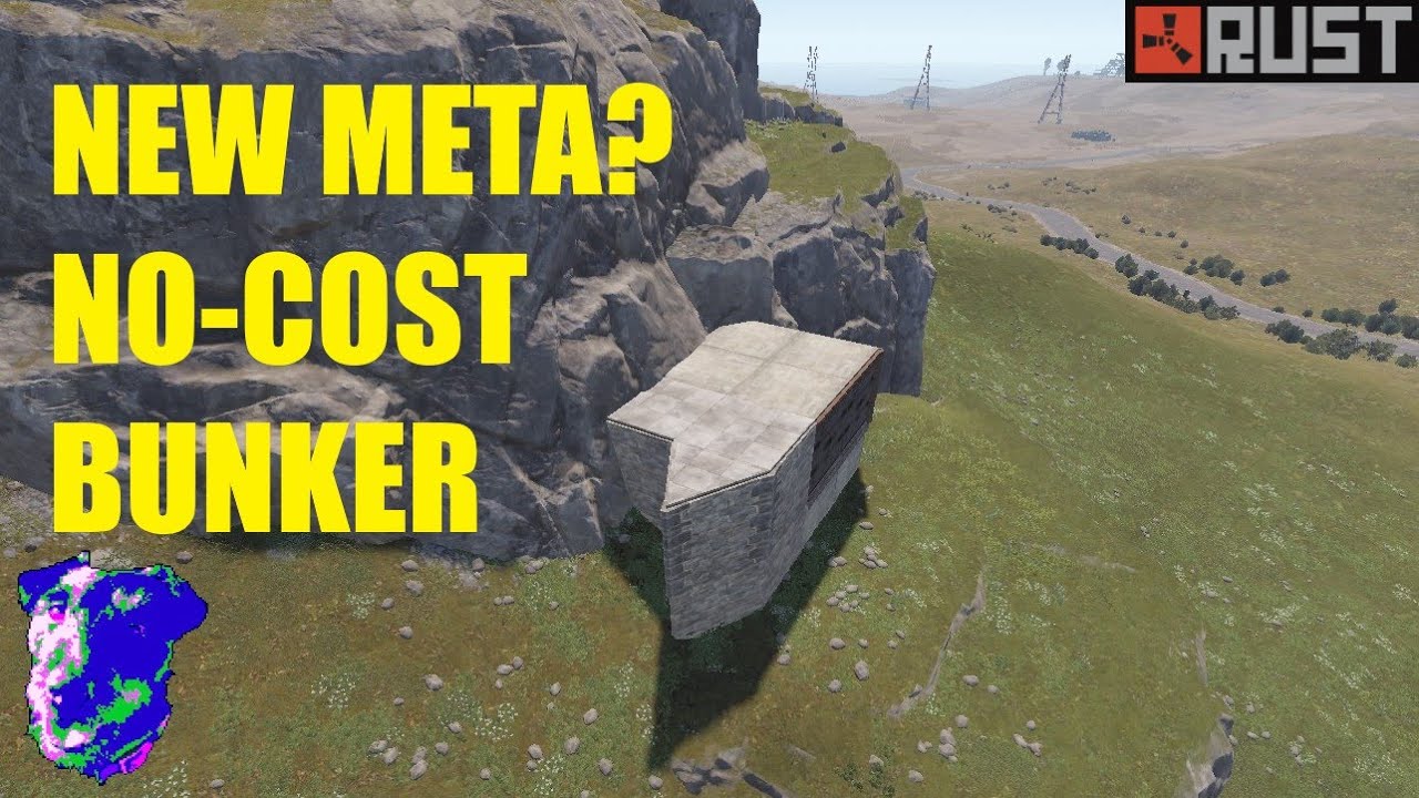 NEW META No Cost bunker - Rust 2022 Base Design - YouTube
