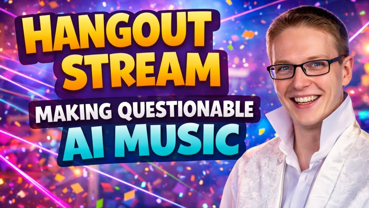 Hangout Stream – Making Questionable AI Music - YouTube