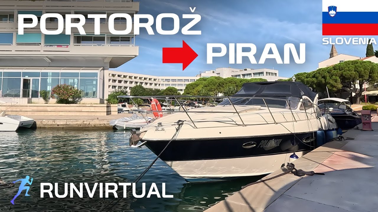 Virtual Run: By the Seaside on the Slovene Riviera - YouTube