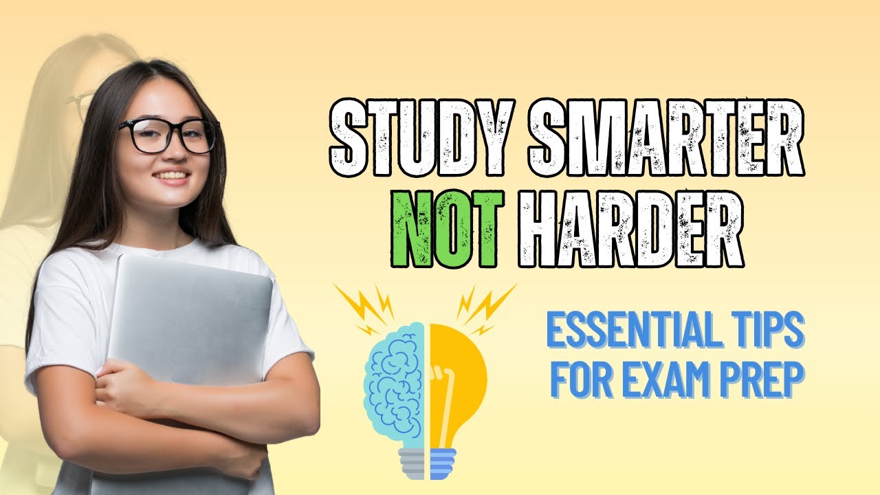Study Smarter, Not Harder 📚💡 Essential Tips for Exam Prep - YouTube