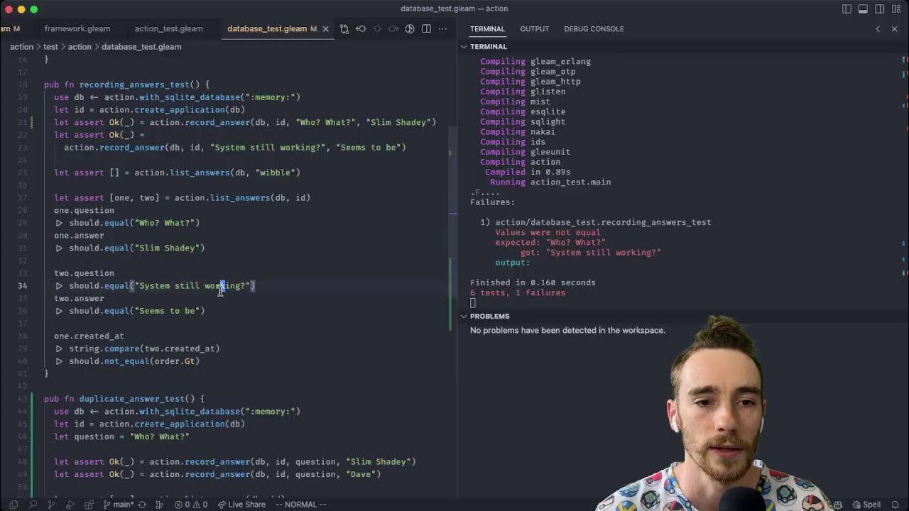 Making a Gleam web app from scratch! - YouTube