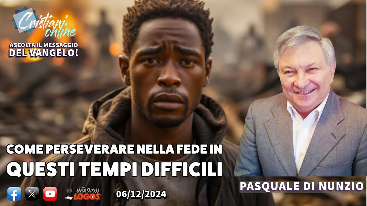 "Come perseverare nella fede in questi tempi difficili" // Pasquale di ...