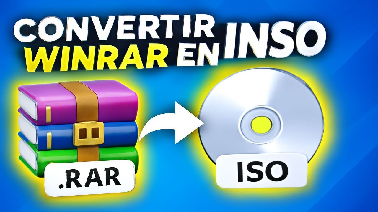 💻 Convertir un Fichier WinRAR en ISO 📦 ️💿 - YouTube