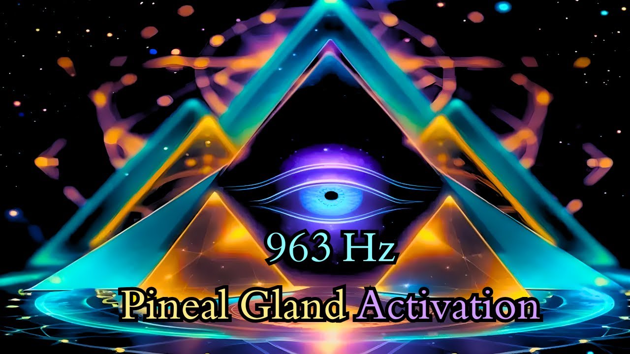 🌌 Eye of Horus | 963 Hz Pineal Gland Activation | Sleep & Healing ...
